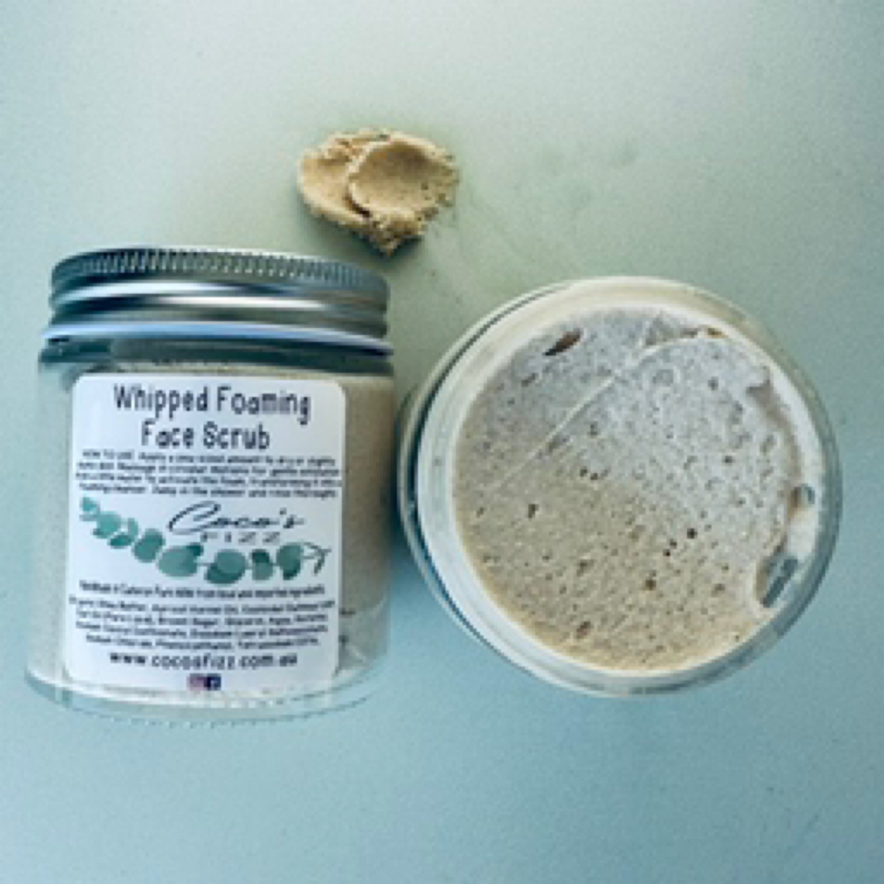 Whipped Foaming Face Scrub | Coco's Fizz